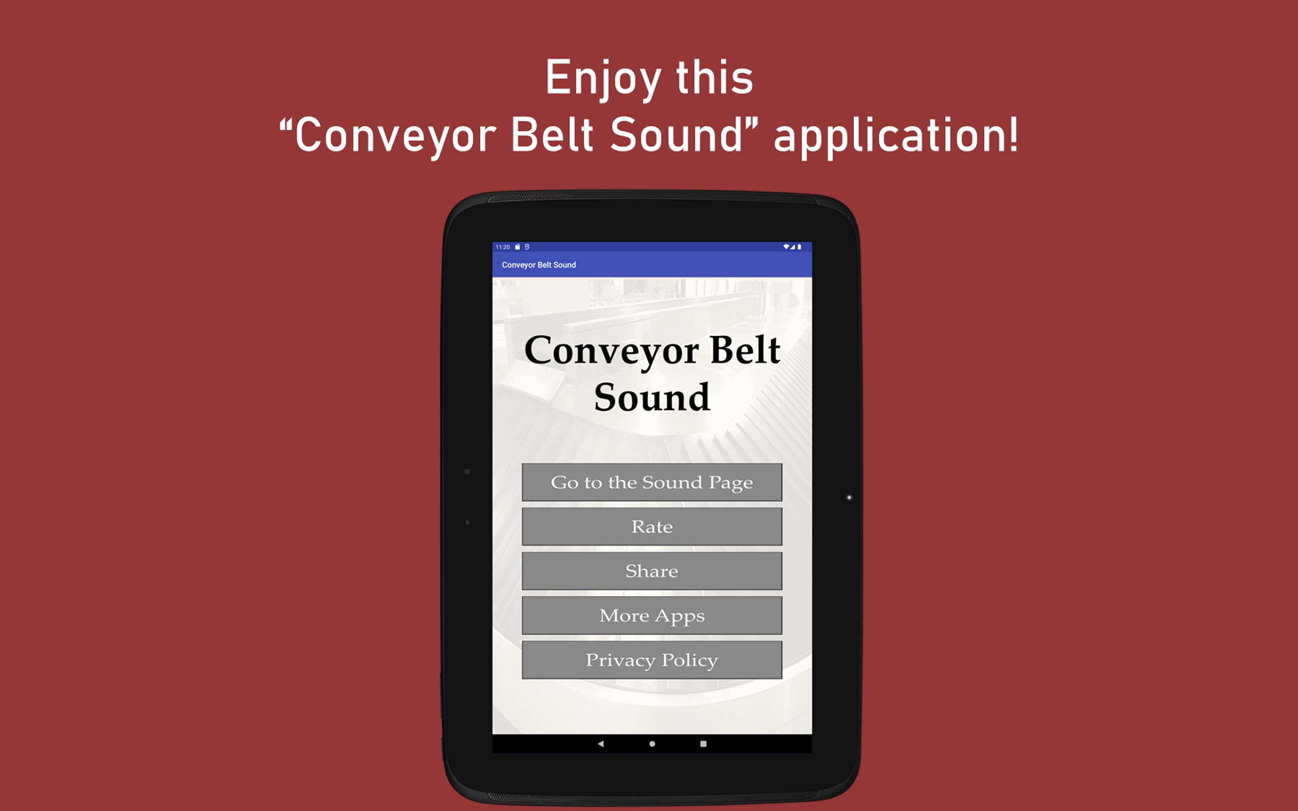 Conveyor Belt Sound - App on Amazon Appstore