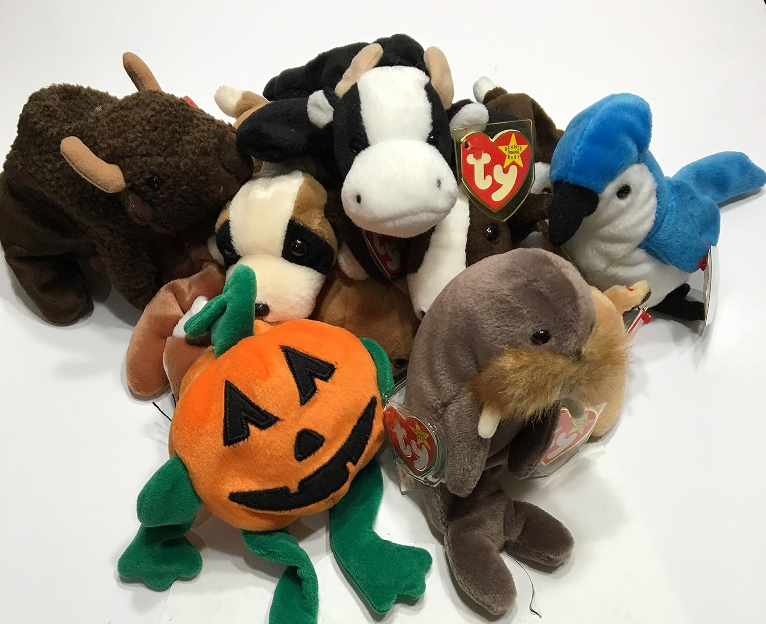 Ty Beanie Baby Babies LOT of Ten (10) - All Different, with Tag ...