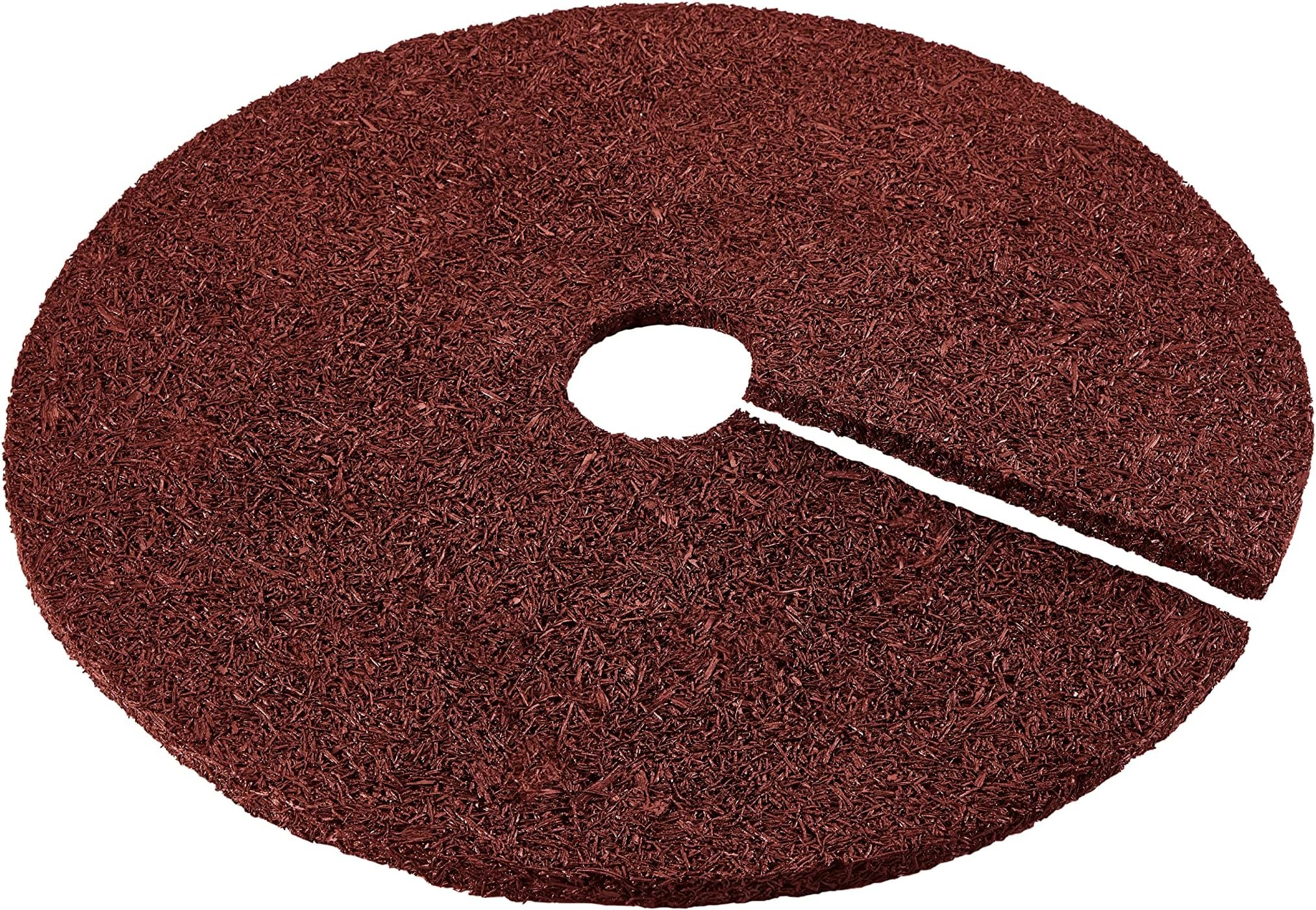Amazon.com : Rubberific 24" Rubber Mulch Tree Ring - 3 Pack (Red ...