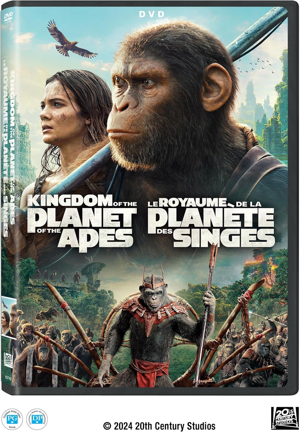 Kingdom of the Planet of the Apes (Bilingual): Amazon.ca: Owen Teague ...