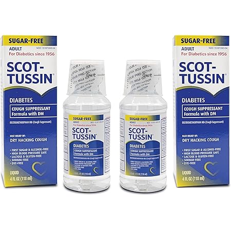 Amazon.com: Scot-Tussin Senior Cough Syrup with Guaifenesin and ...