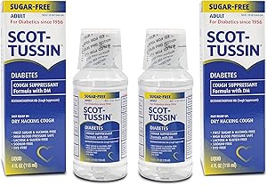 Amazon.com: Scot-Tussin Jarabe para la tos diabética con hidrobromuro ...