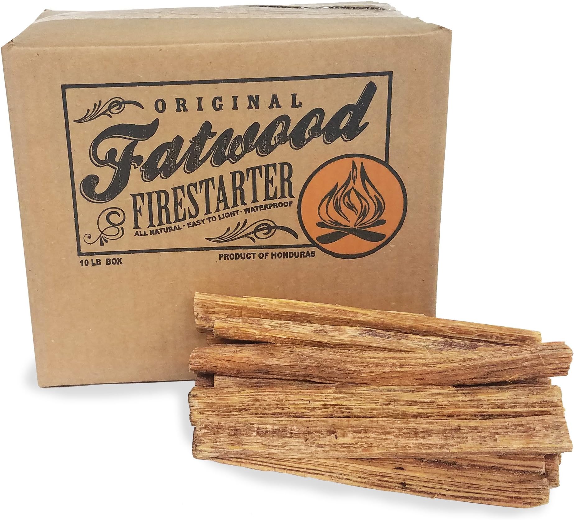 Amazon.com: FATWOOD - The Original Fire Starter Stick, Start Fires with ...