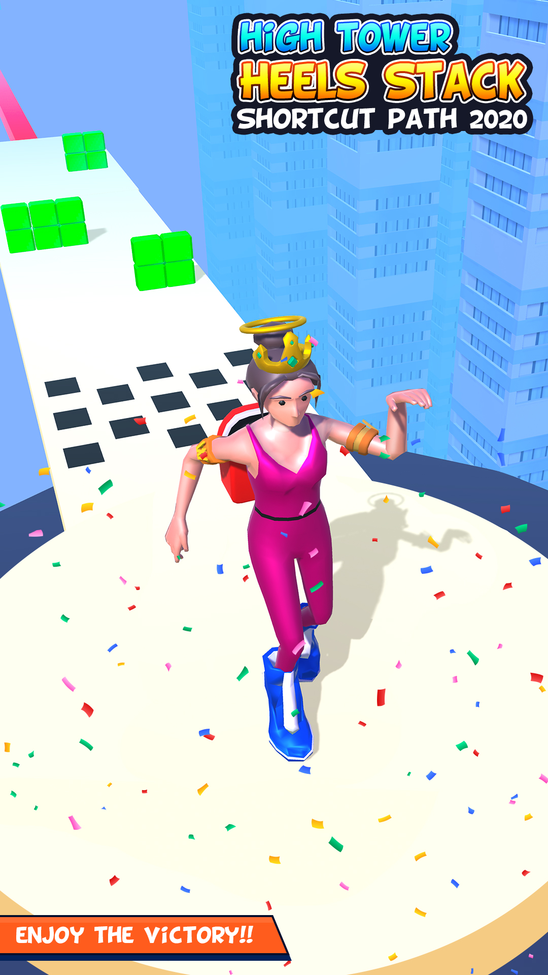 High heel catwalk challenge: high tower heels runner:Amazon.co.uk ...