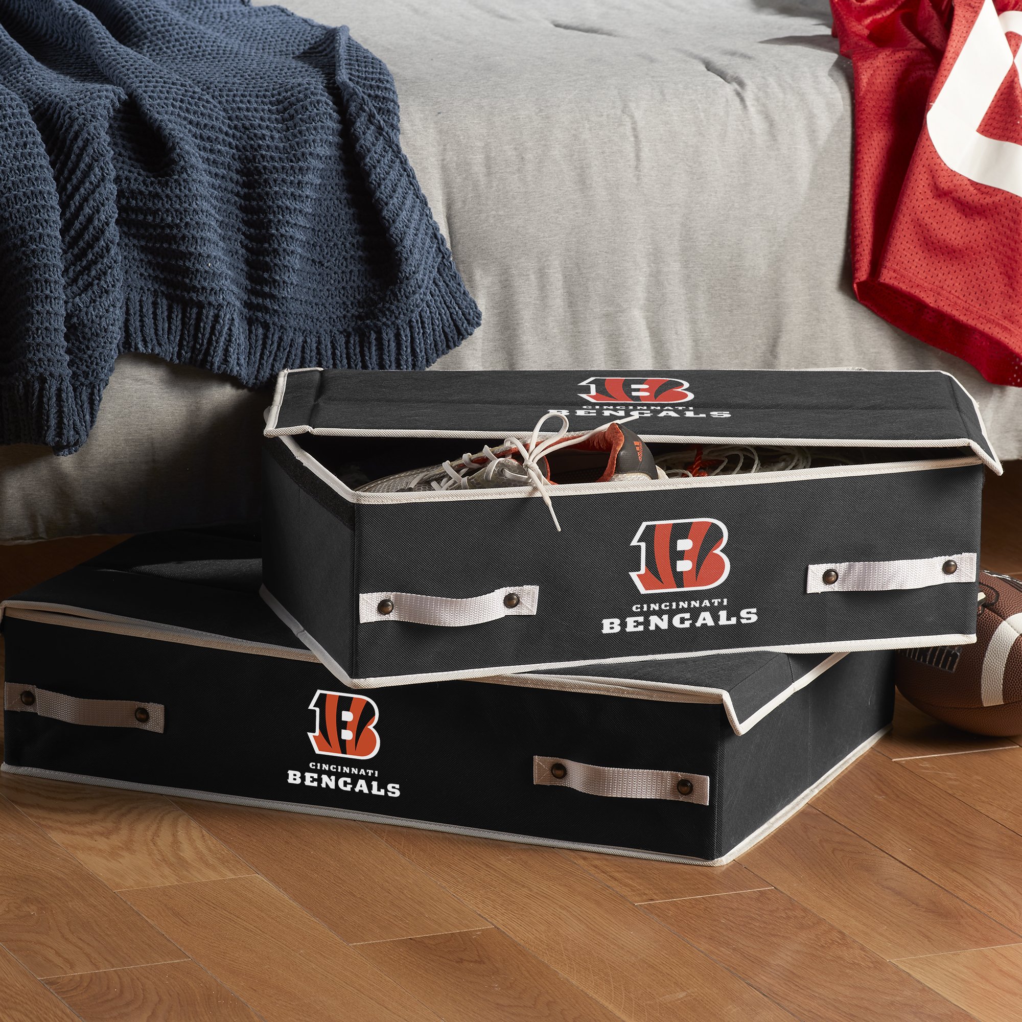 Snapklik.com : Franklin Sports NFL Cincinnati Bengals Under The Bed ...