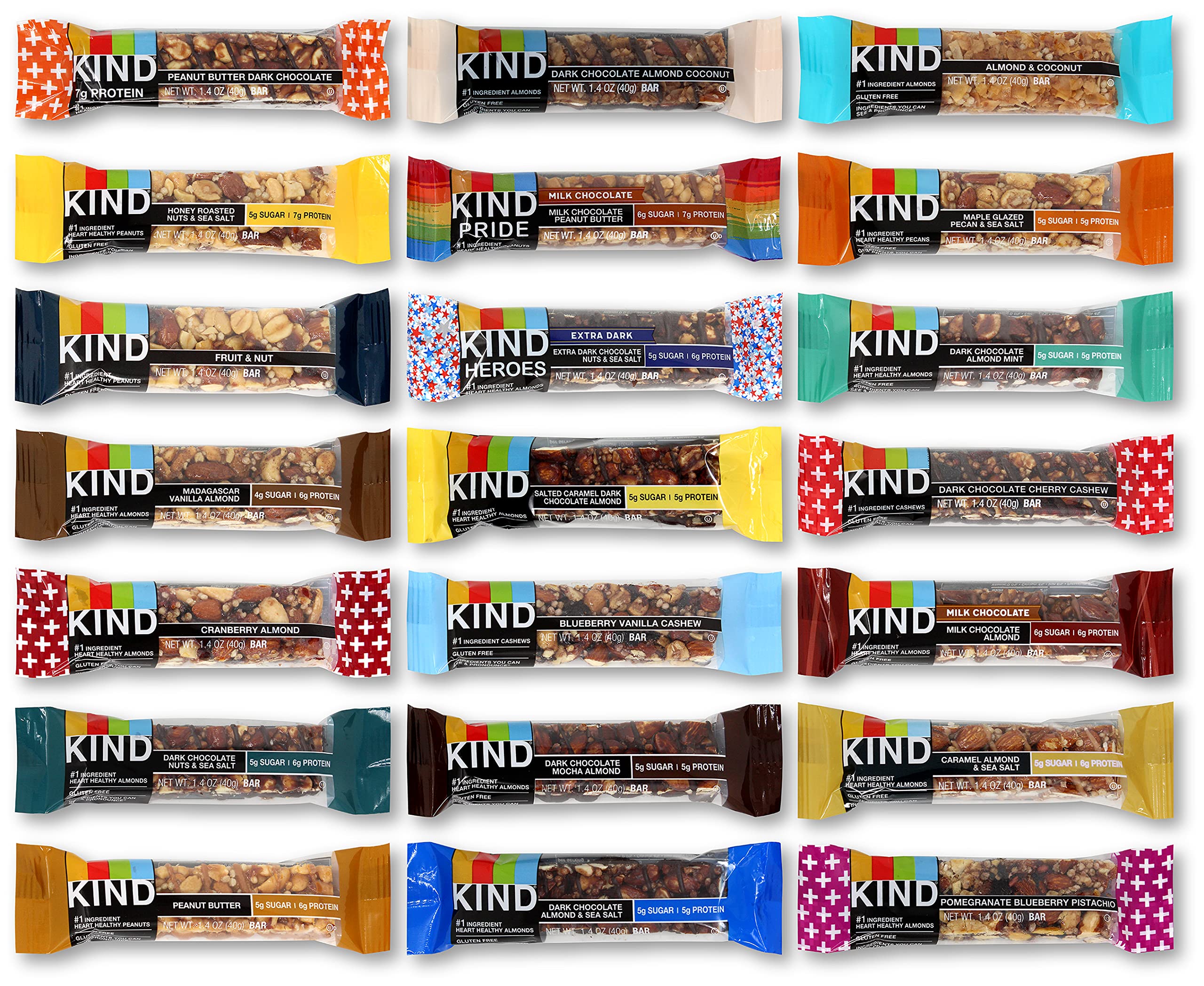 Kind Bars Flavors