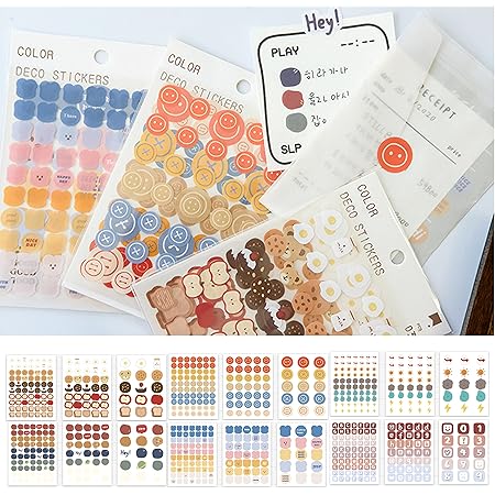 Amazon.com: bloom daily planners Color Coding Planner Stickers - 1/4 ...