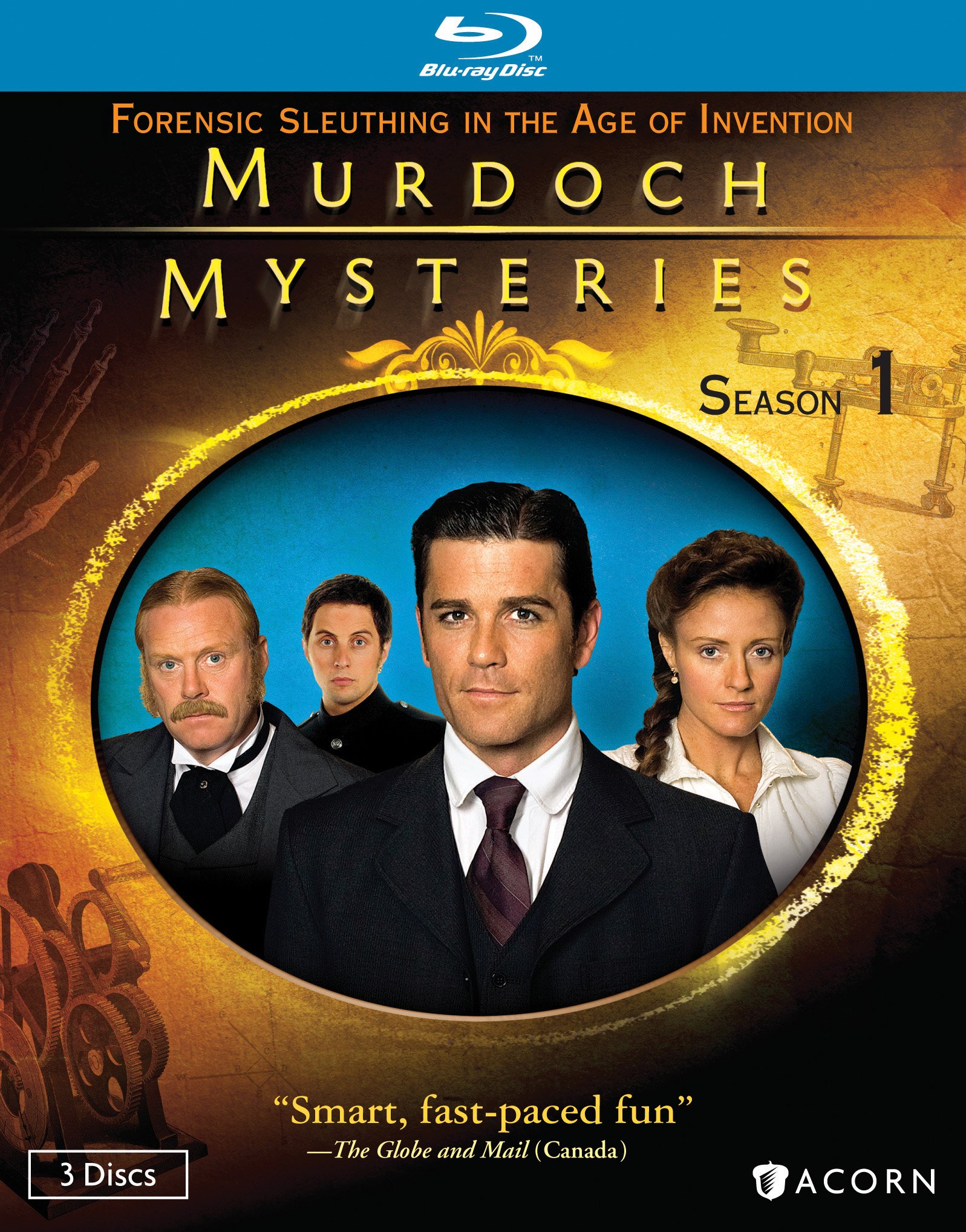 Murdoch Mysteries: Season One [Blu-ray]: Amazon.es: Lachlan Murdoch ...