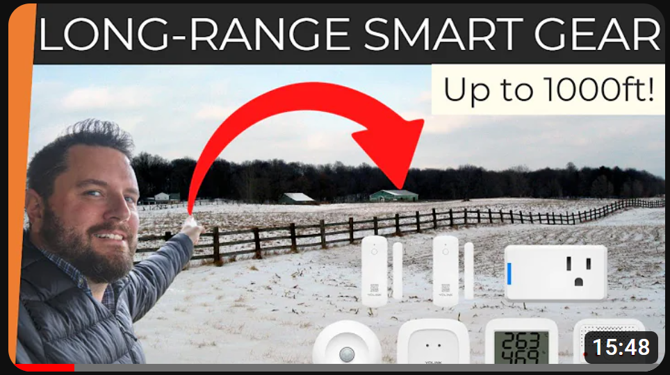 Watch This Smart Home& Long Range Smart Home Sensor Review on Amazon Live
