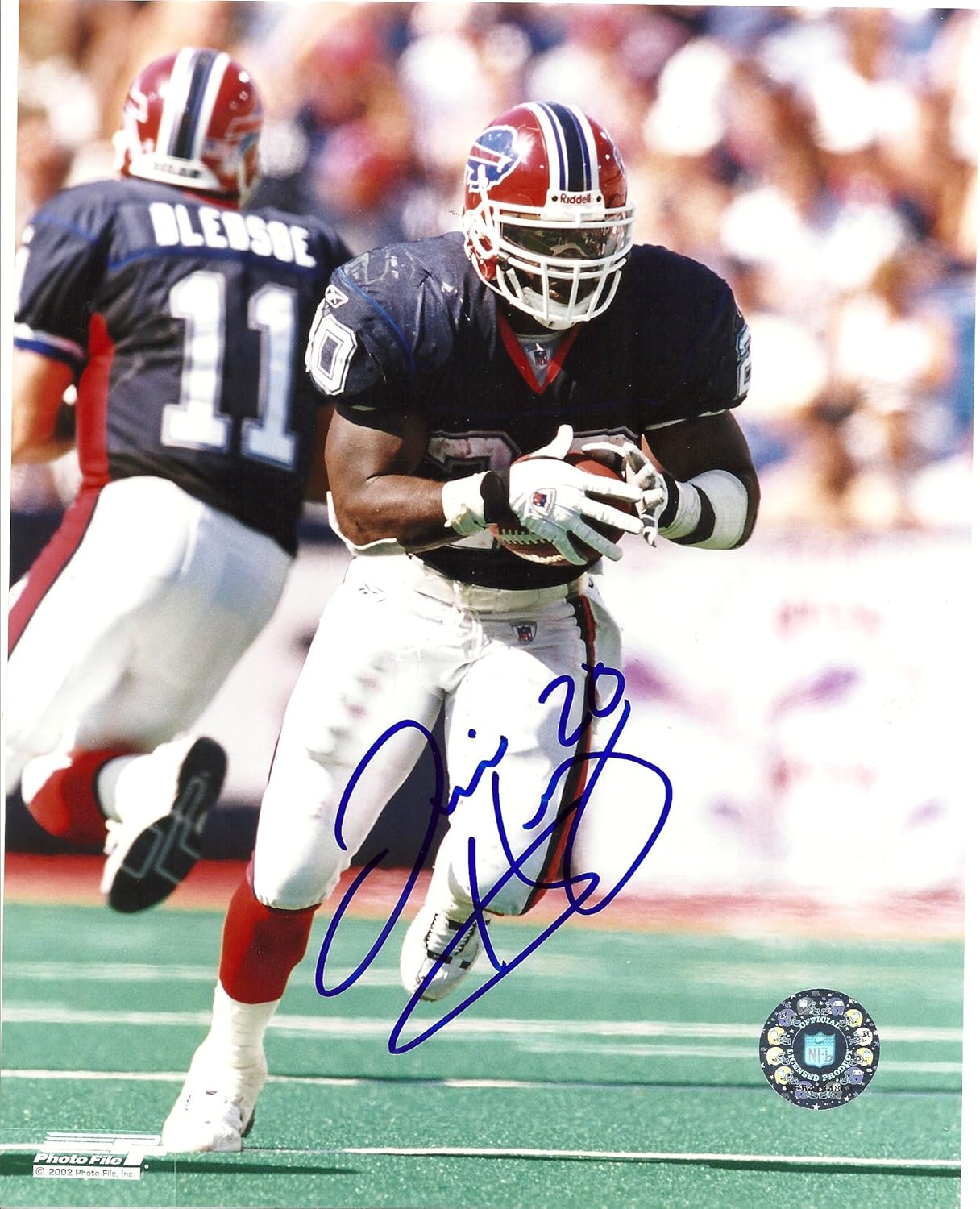 Travis Henry, Buffalo Bills, Tennessee, Signed, Autographed, 8x10 Photo ...