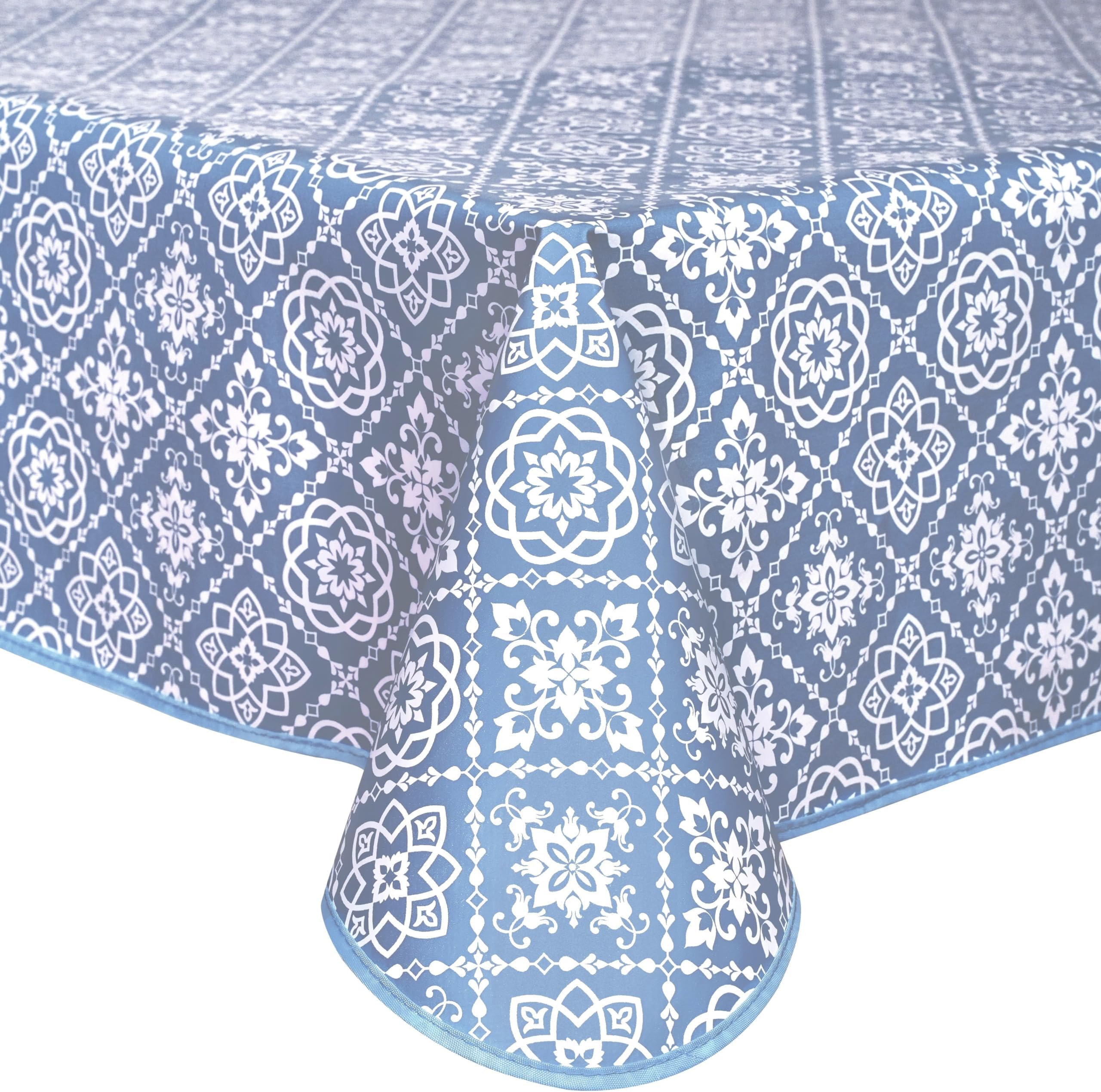 Home Direct Rectangular Oilcloth PVC Wipe Clean Tablecloth 140cm x ...