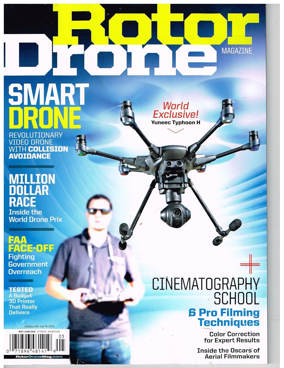 ROTOR DRONE Magazine (may/Jun 2016) Smart Drone Video Drone with ...