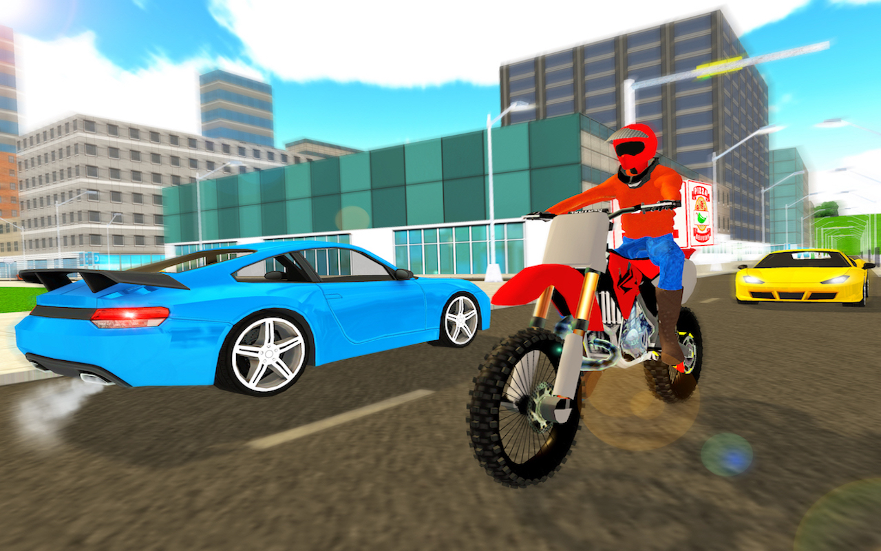 Pizza Bike Delivery Boy Simulator - Aplicativo na Amazon Appstore