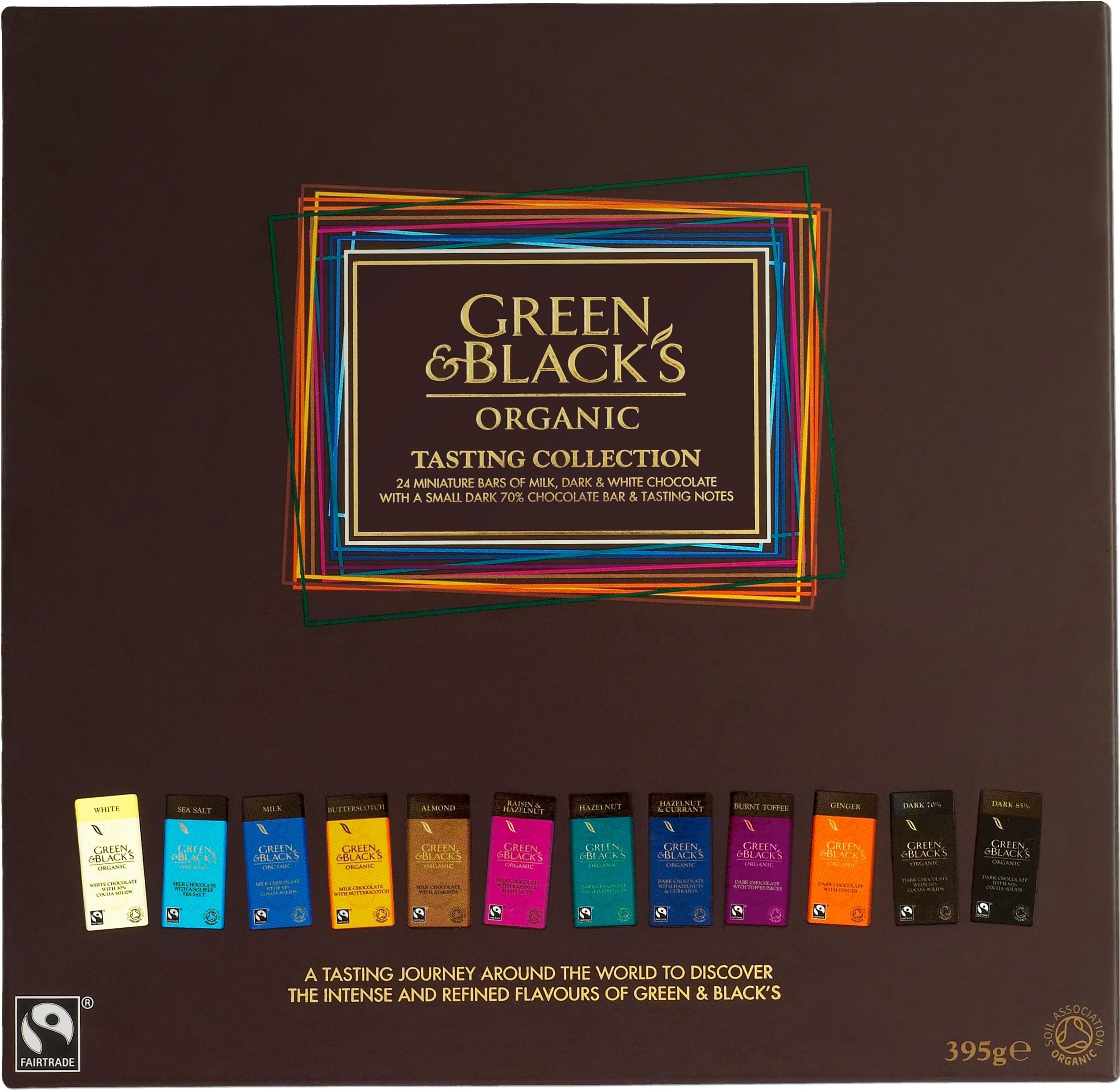 Amazon.com : Tabs Chocolate Squares for Couples (2 Boxes) - Dark ...