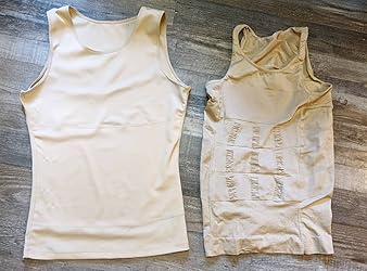 Amazon.com: Mens Compression Shirt Slimming Body Shaper Vest Workout ...