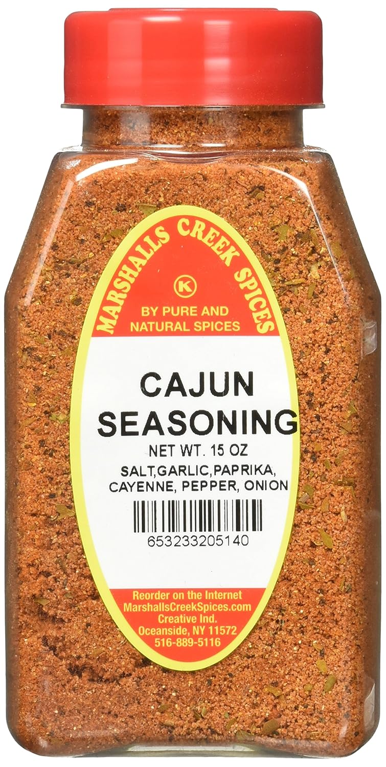 Amazon.com : Marshalls Creek Kosher Spices CAJUN SEASONING 15 oz ...