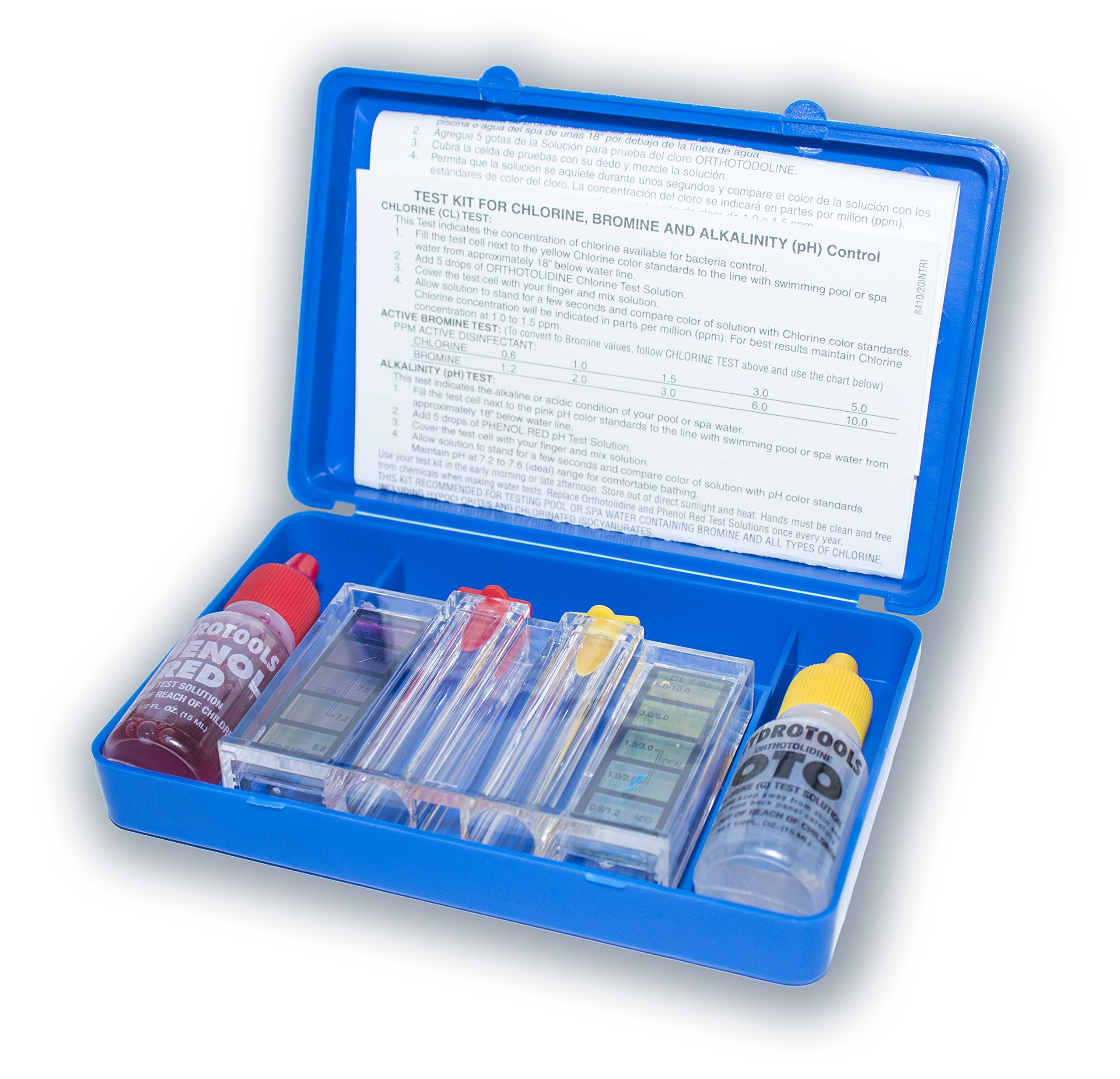 Amazon.com : Swimline Deluxe Dual Test Kit-Packaged, Blue, 1 oz ...