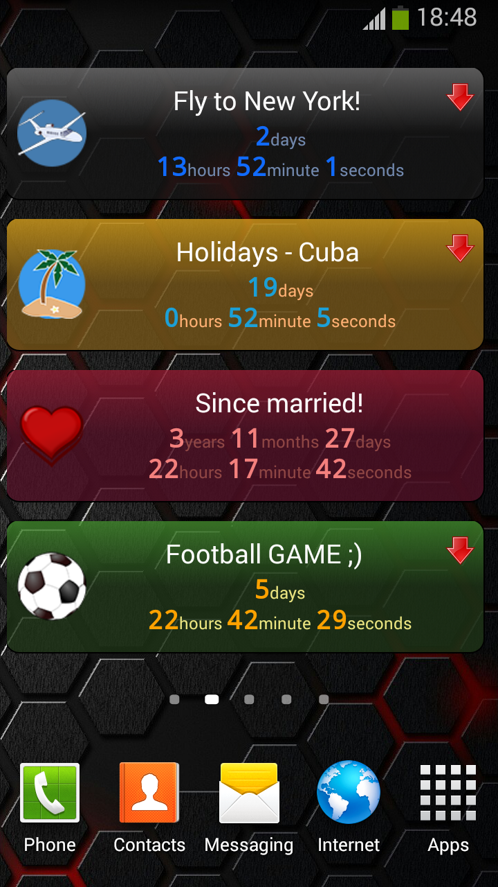 Countdown Chronometer & Widget:Amazon.de:Appstore for Android