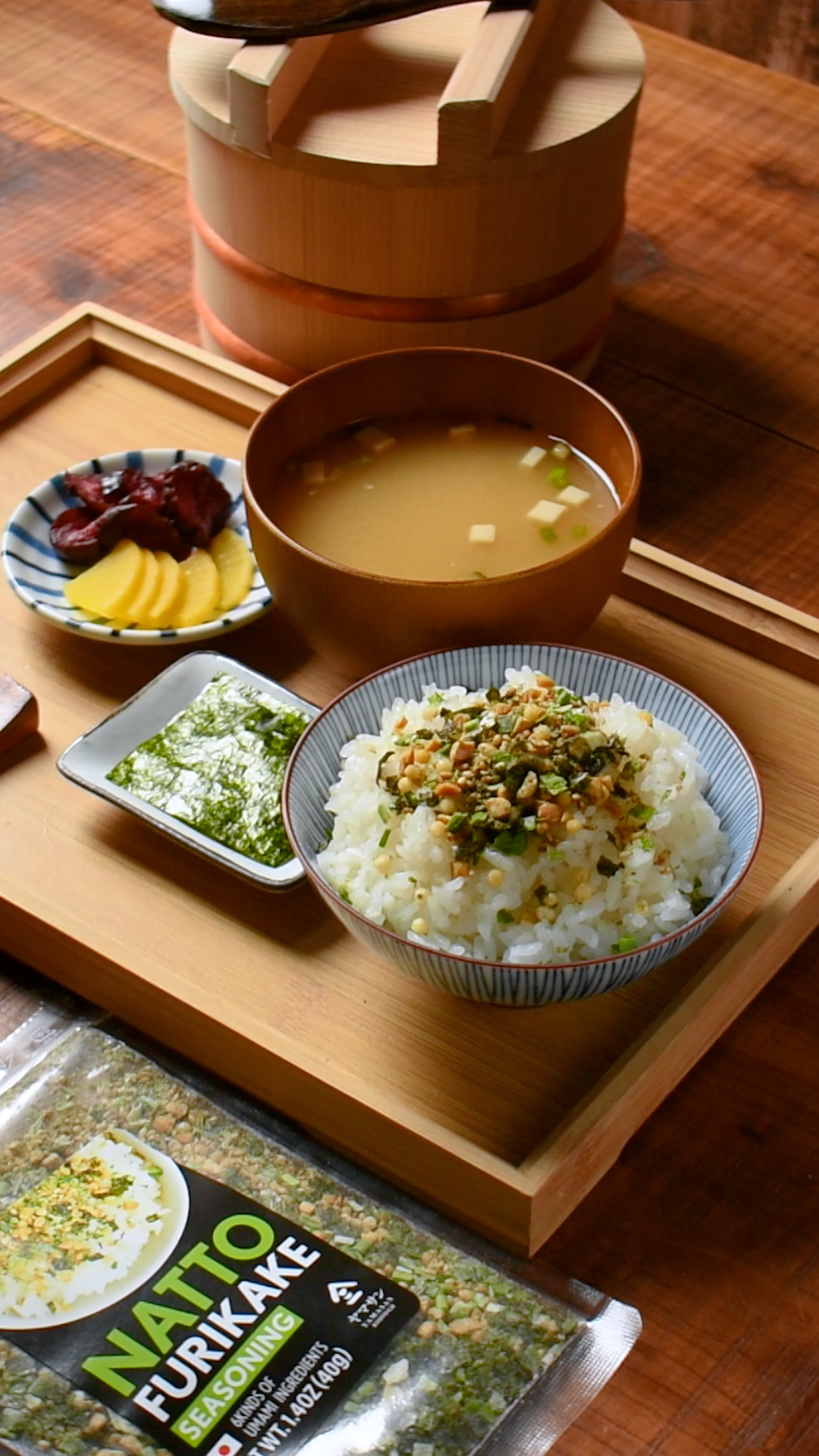 Watch Simple Japanese dinner with the Natto Furikake. on Amazon Live