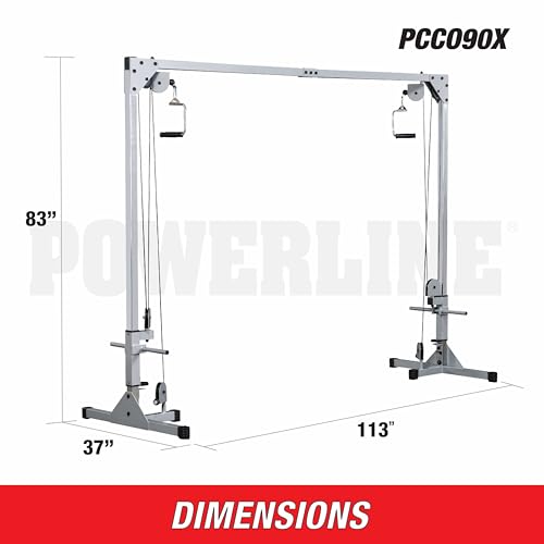 Body-Solid Powerline Cable Crossover Machine - 133 lbs Tension - Future ...