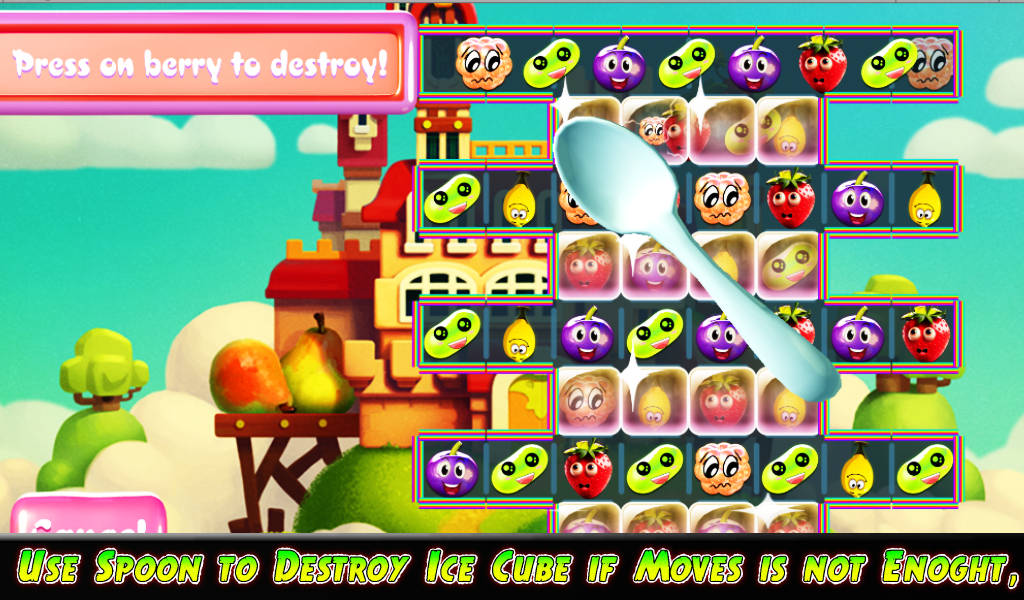 Berry Match 2023 - Sweet Fruit Splash - Donut Candy Game - Pop Puzzle ...