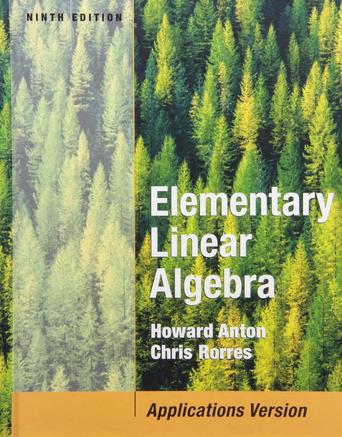 Amazon | Elementary Linear Algebra 9th Edition with Applications and ...