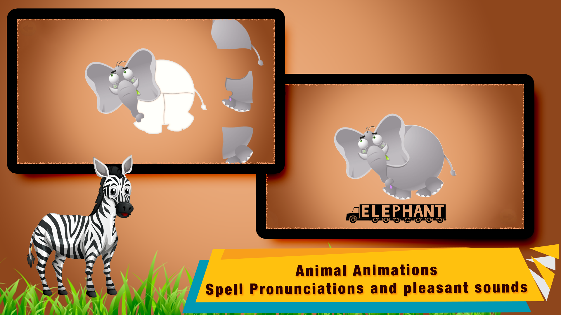 Animal Shape Puzzle Memory Game - App on Amazon Appstore