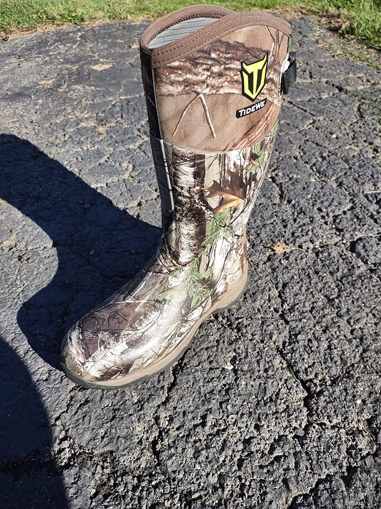 $19/mo - Finance TIDEWE Rubber Hunting Boots, Waterproof Insulated ...