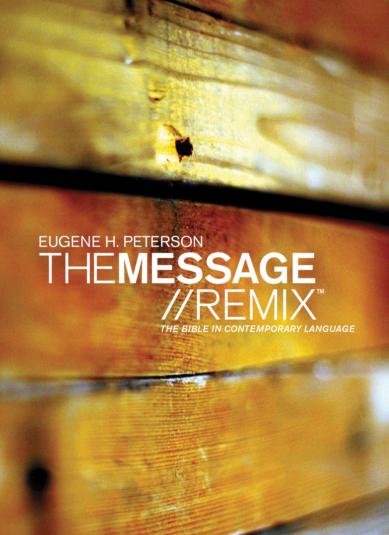 Amazon.com: The Message//REMIX (Hardcover, Wood): The Bible in ...