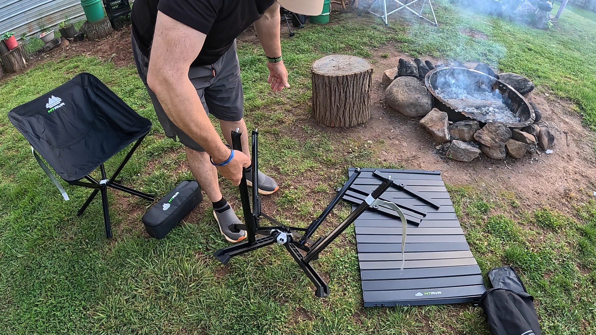 Watch MTRVR Fast Folding Camping Table - Setup/Review on Amazon Live