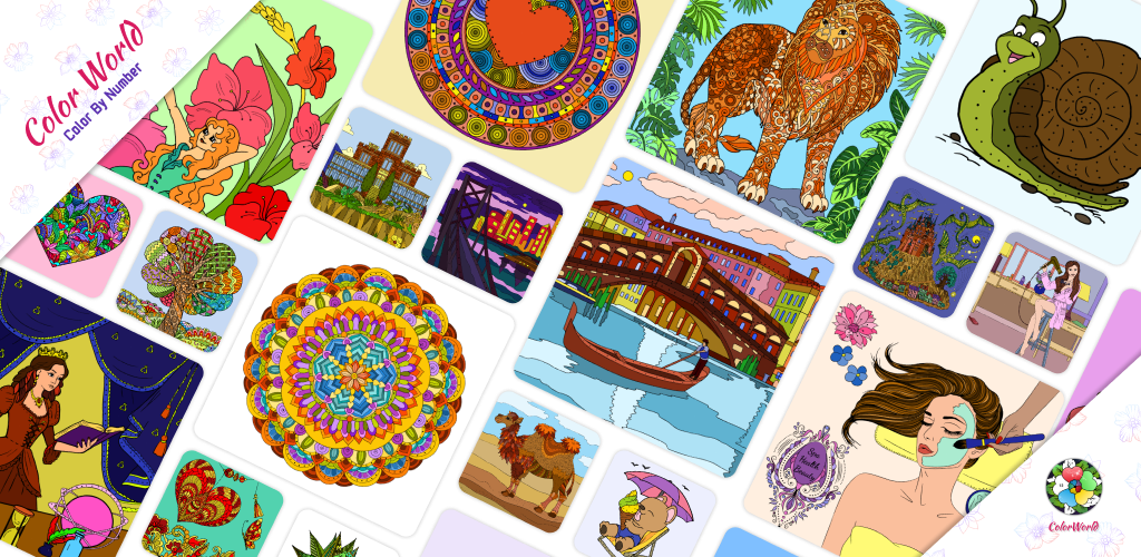 ColorWorld - Color By Number:Amazon.com:Appstore for Android