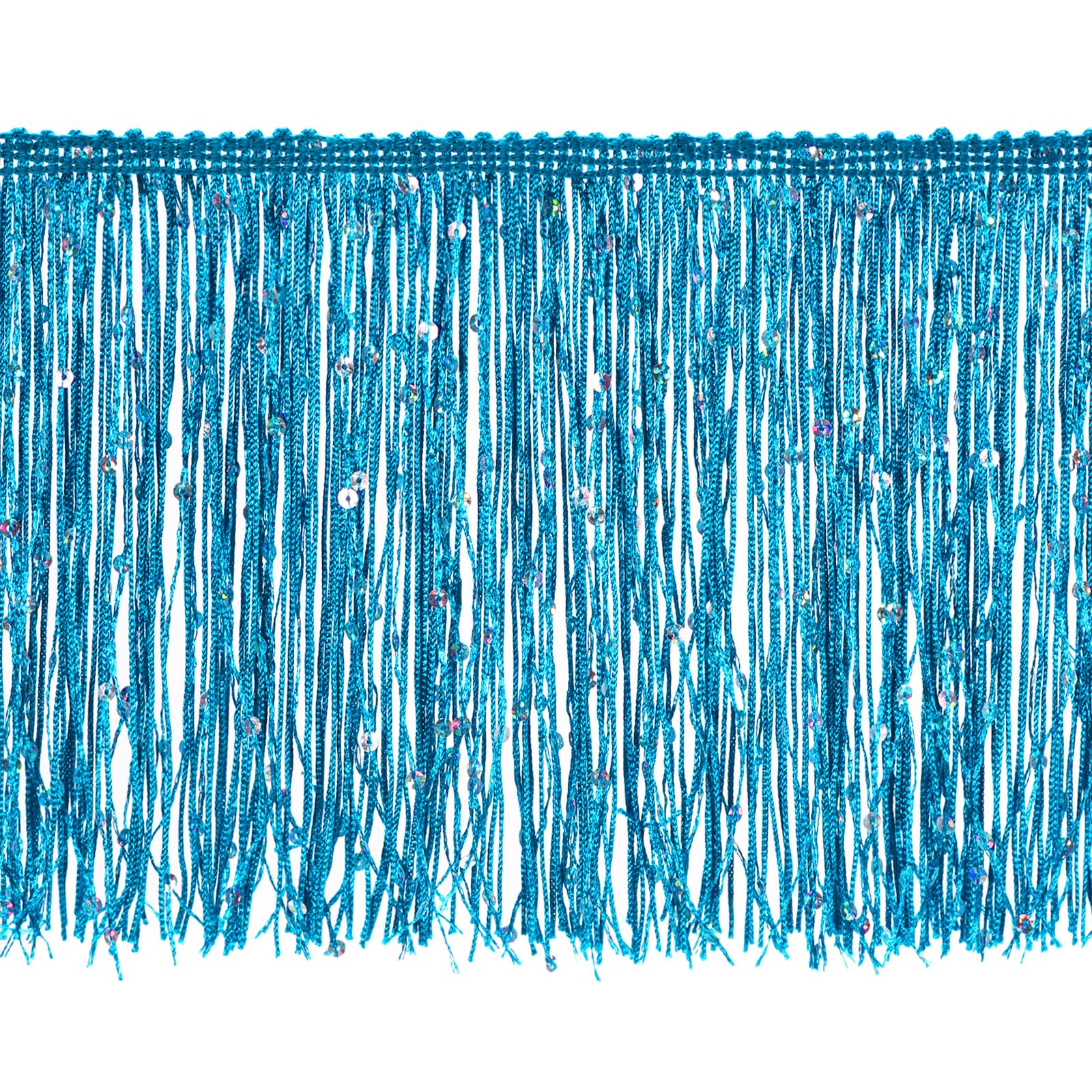 Amazon.com: uxcell 1 Yard of 10cm/4" Sequin Fringe Trim Sparkling DIY ...