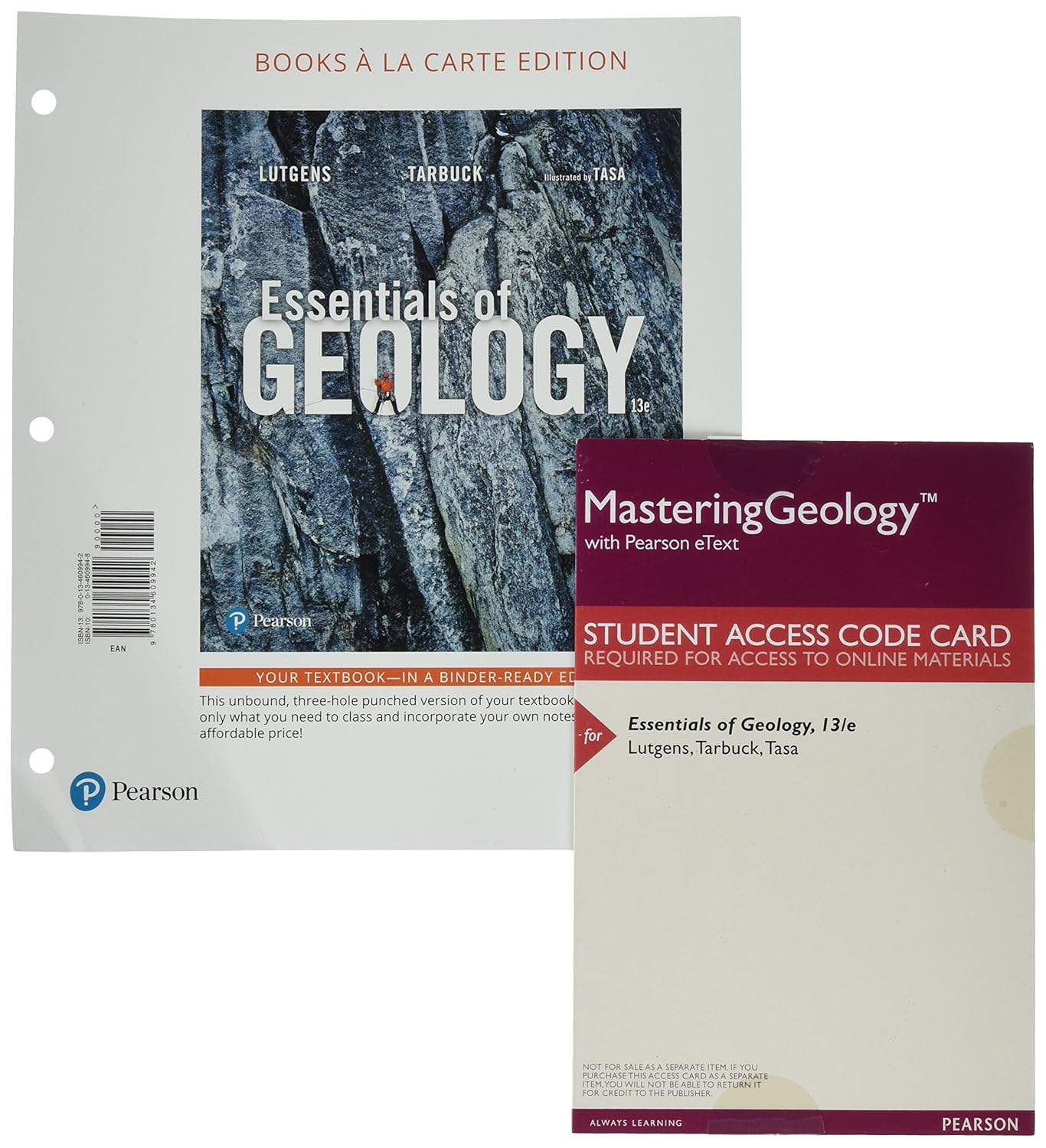 Essentials of Geology, Books a la Carte Plus Mastering Geology with ...
