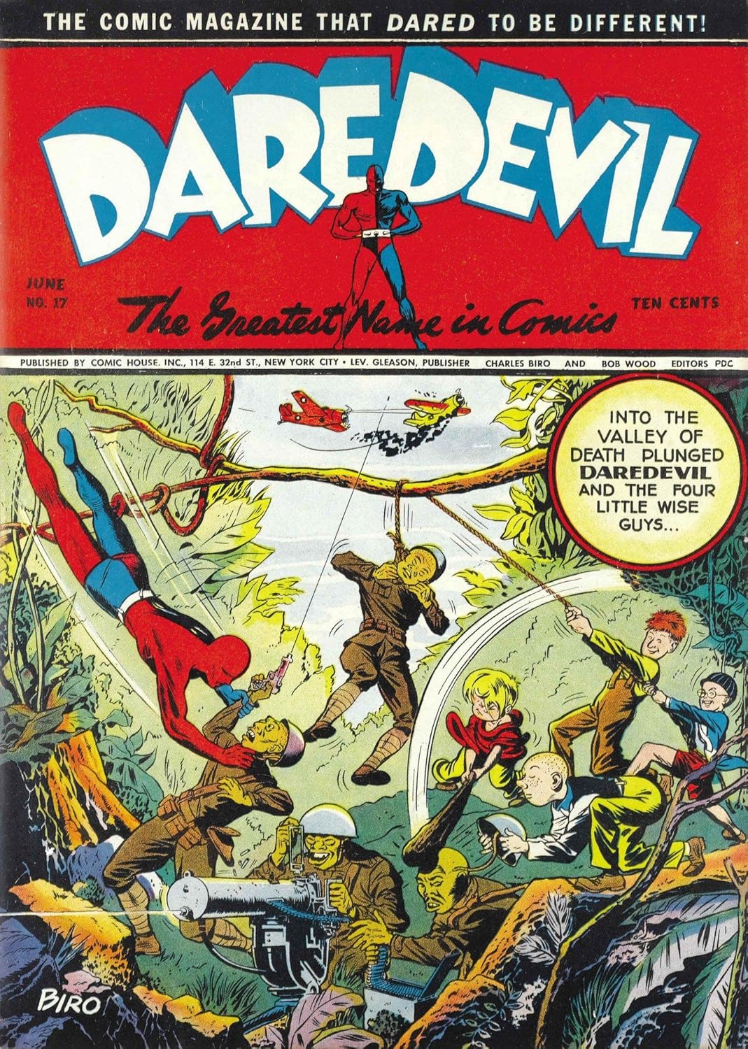 Amazon.com: Daredevil Comics - Issue 017 (Golden Age Rare Vintage ...