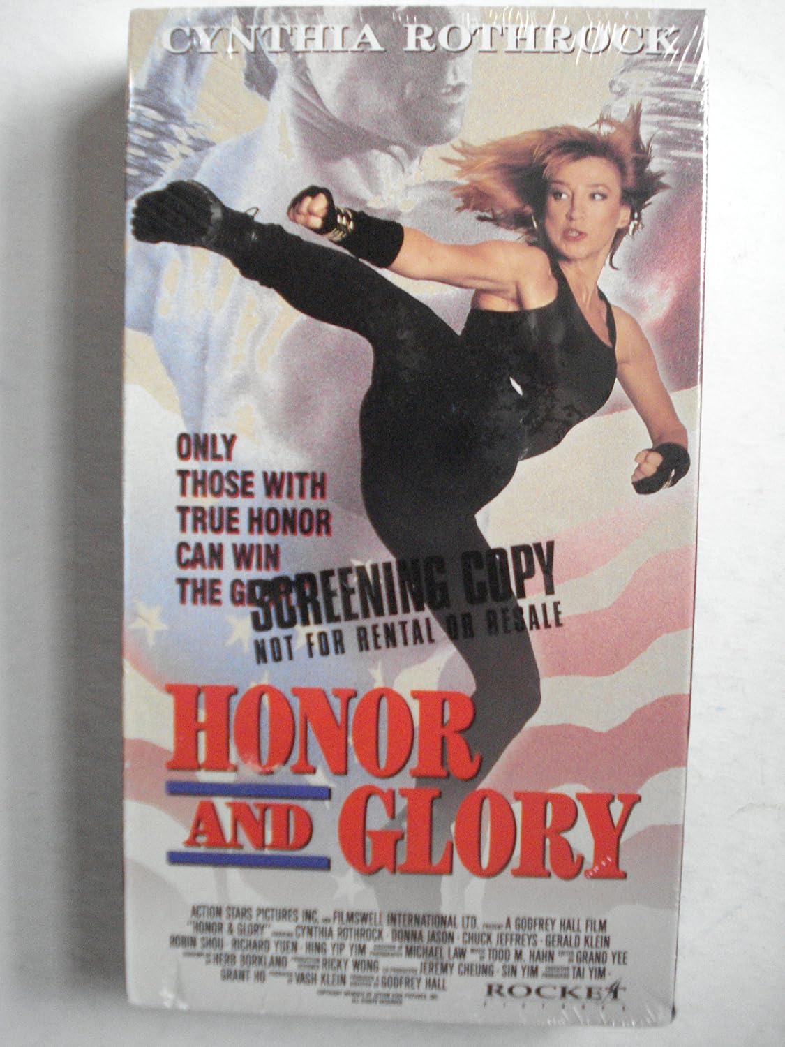 Honor and Glory [VHS] : Cynthia Rothrock, Donna Jason, John Miller ...