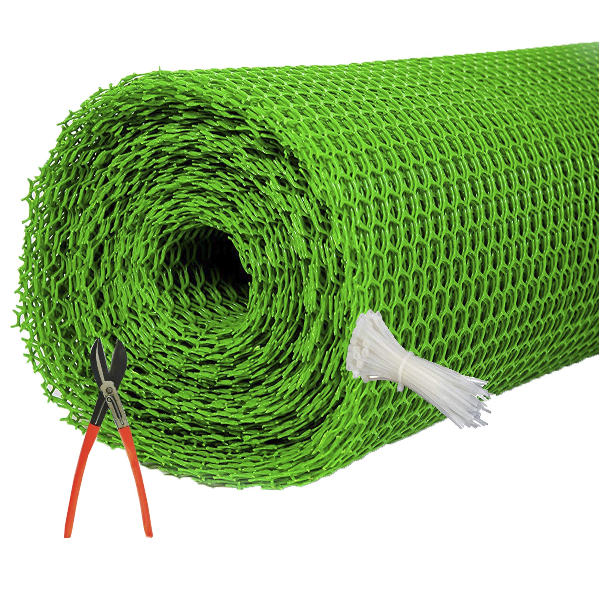 SAI PRASEEDA PVC Nylon Garden Fencing Net/Mesh (4feet/40feet) UV ...