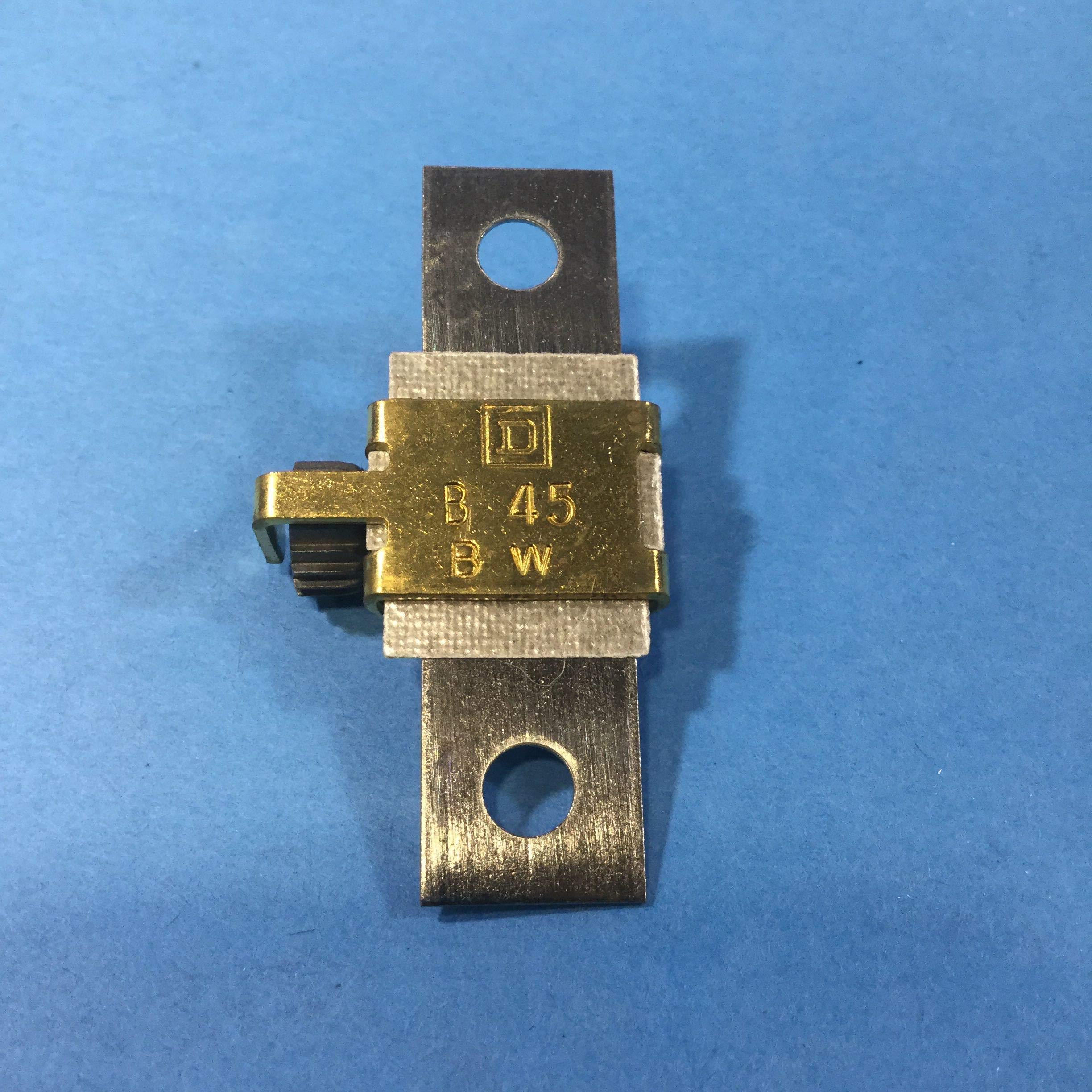 Square D Motor Overload Heater Chart