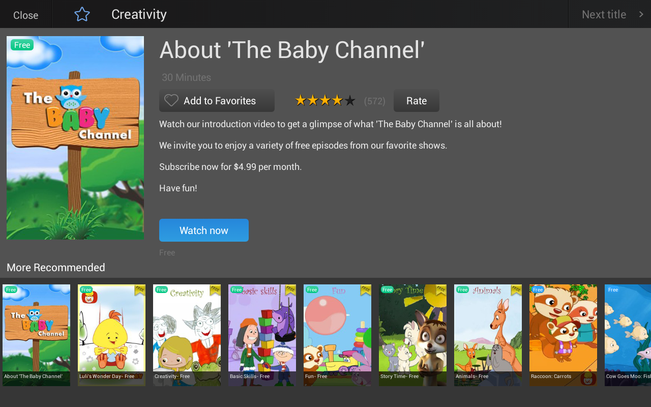 Baby Channel - App on Amazon Appstore