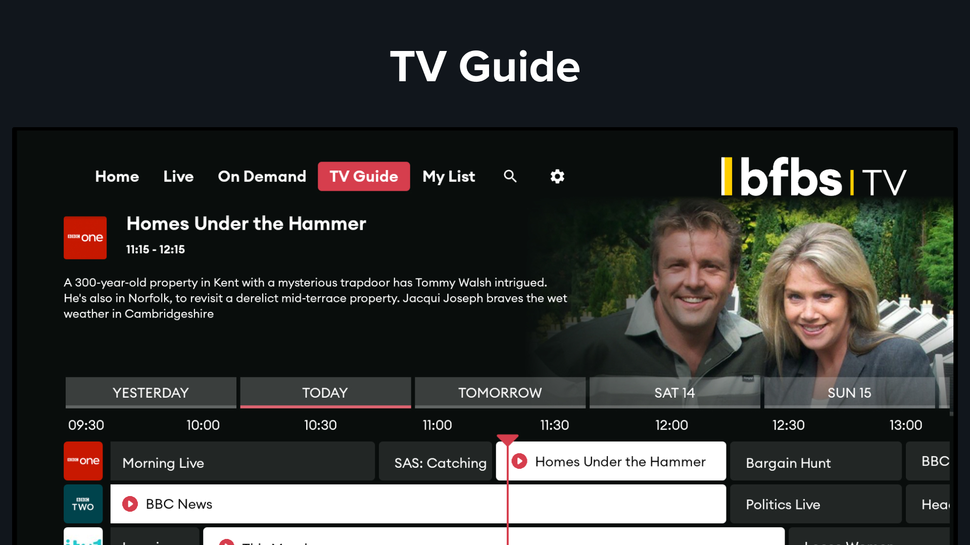 BFBS TV Player - App on the Amazon Appstore