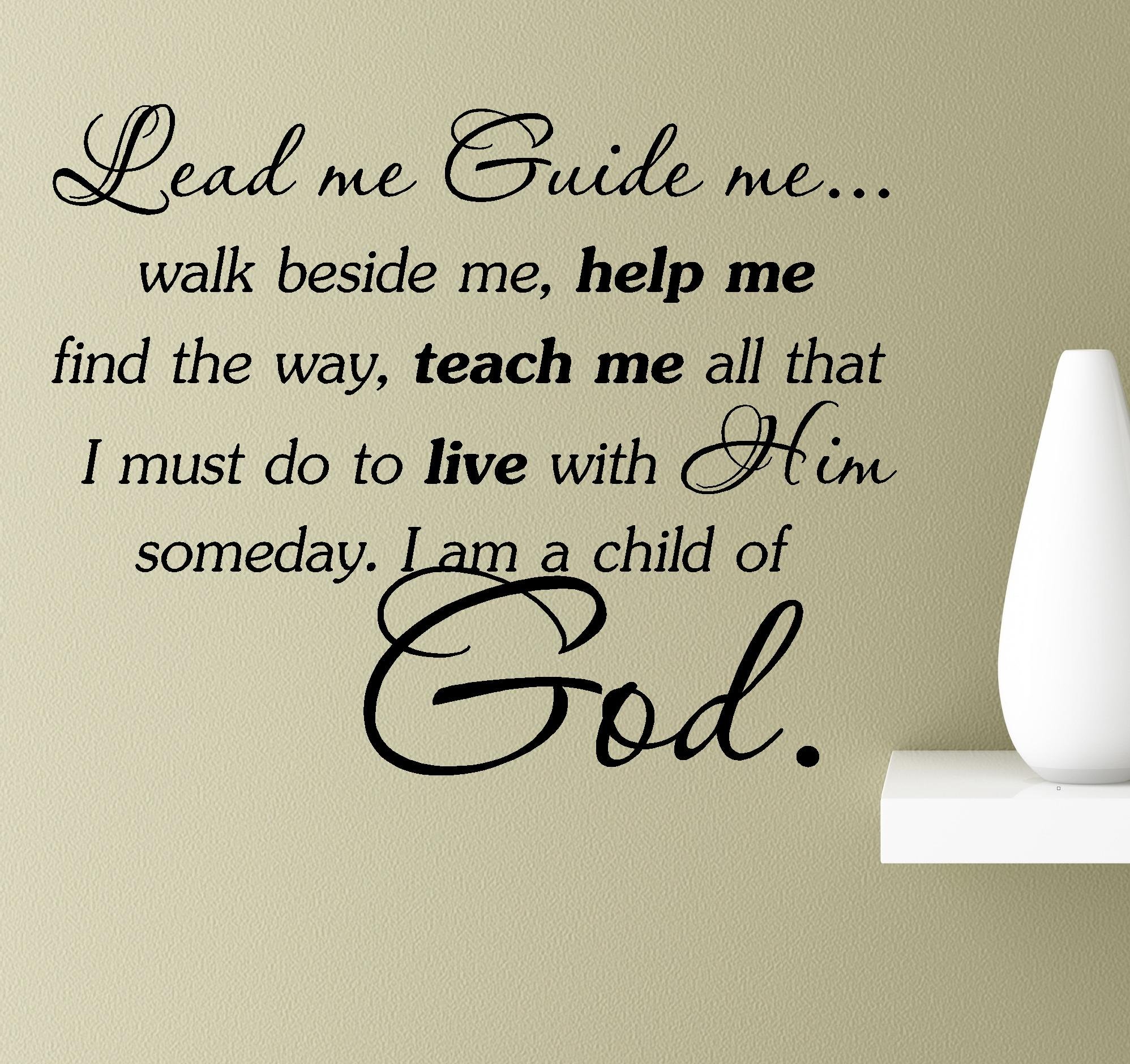 God Guide Me Through Quotes
