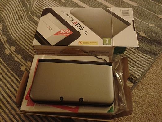 Nintendo Handheld Console 3DS XL - Silver/Black (Nintendo 3DS) : Amazon ...
