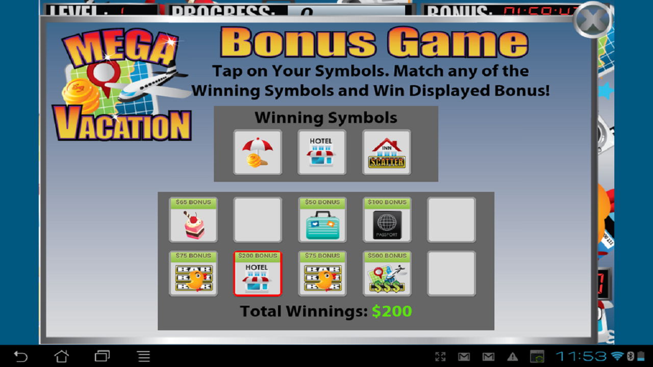 Mega Vacation Slot Machine - App on Amazon Appstore