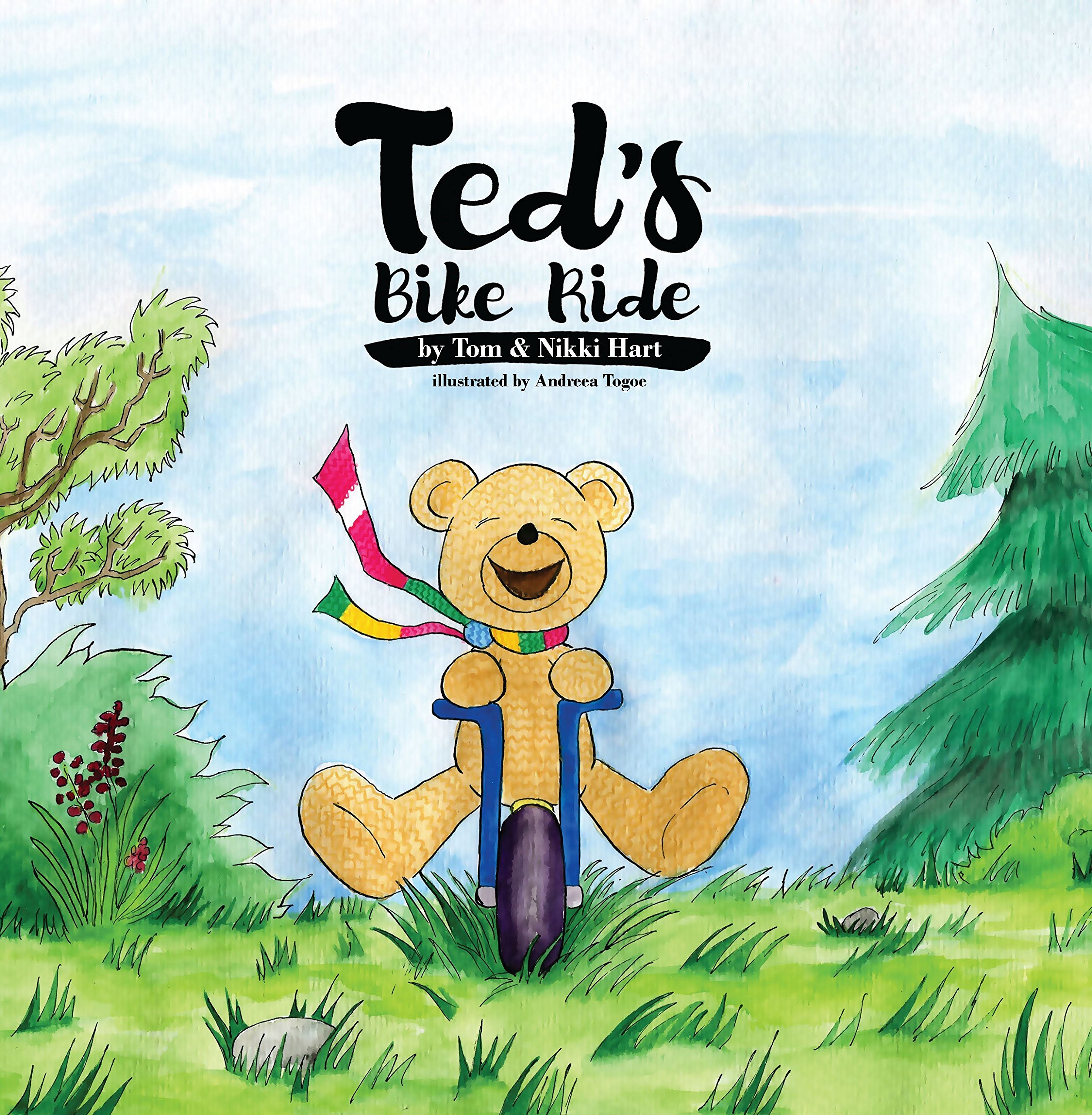 Ted's Bike Ride: A Fun Rhyming Children's Picture Book For Ages 2-6 ...
