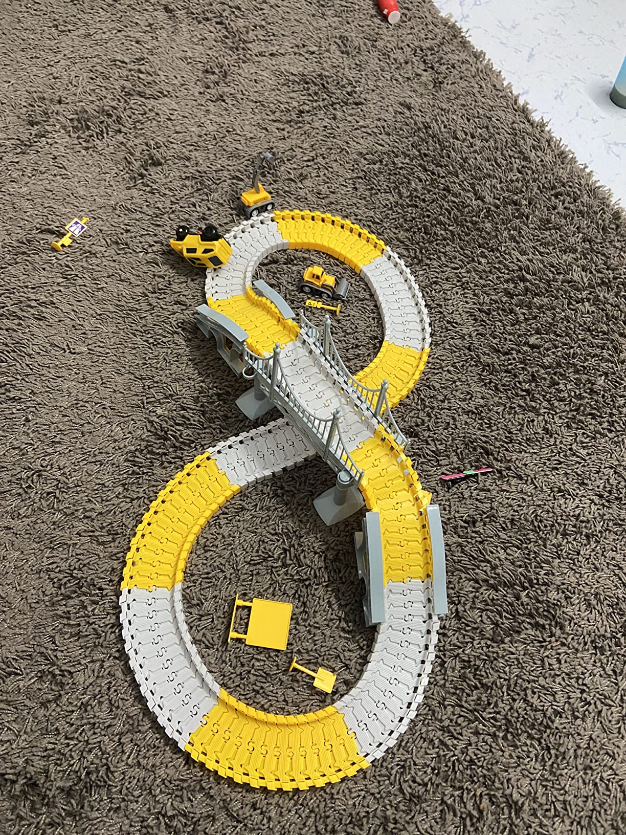 Buy arkidz Car Race Tracks for Kids, Construction Race Tracks Toy ...
