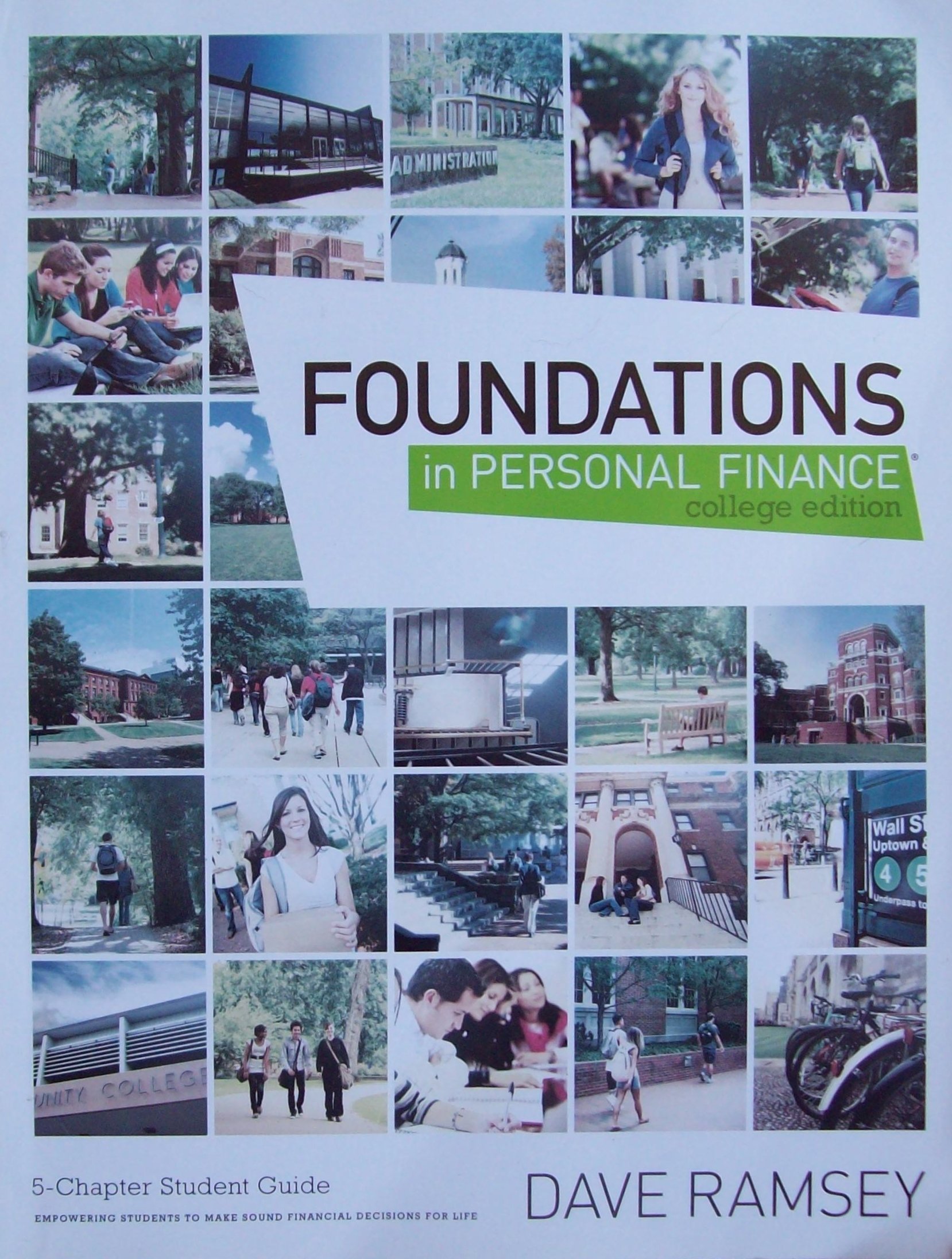 Foundations in Personal Finance (5 Chapter College Edition): Dave ...