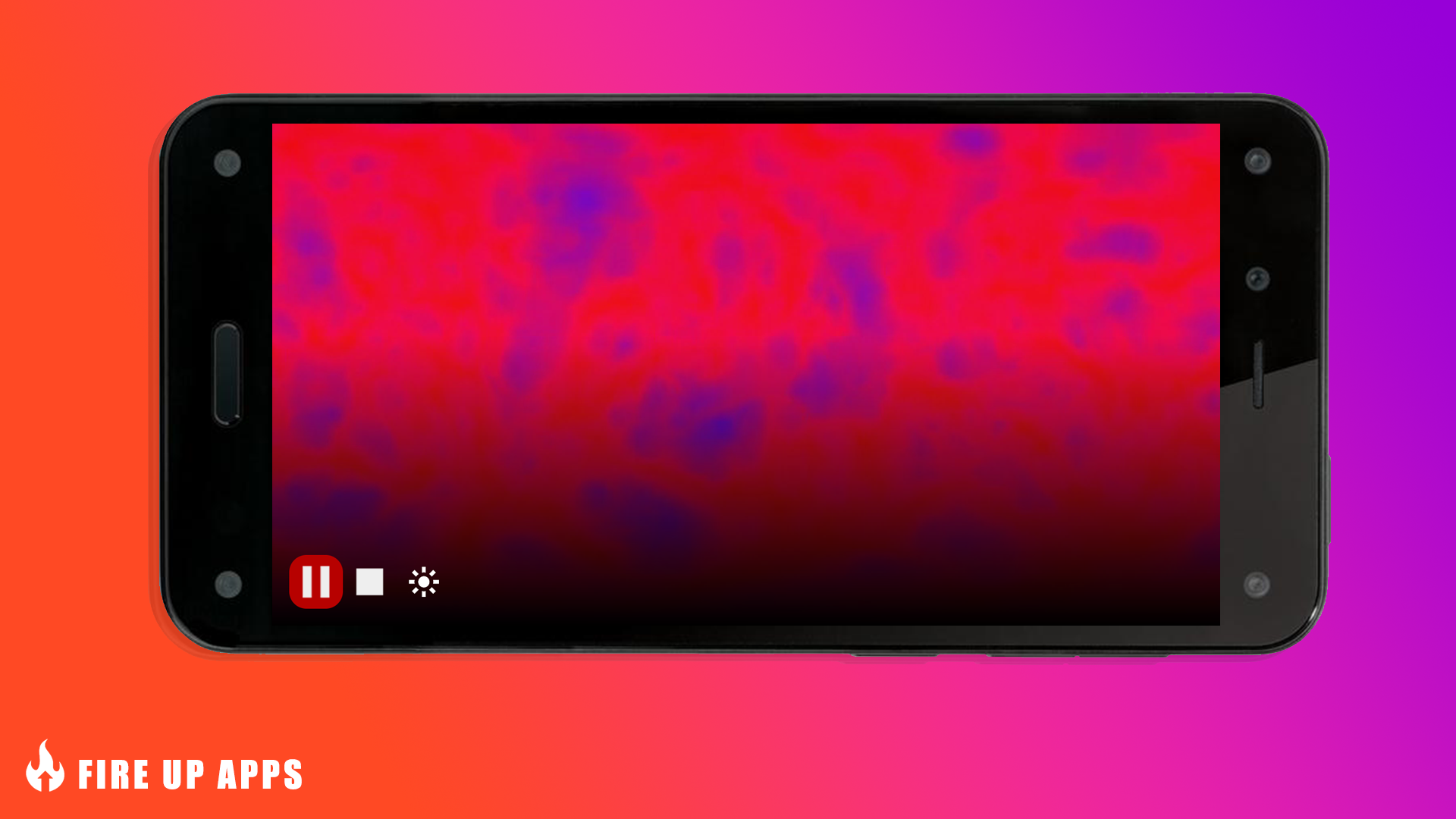 Red Noise Background Video for Fire TV : Red Noise for Studying, Focus ...