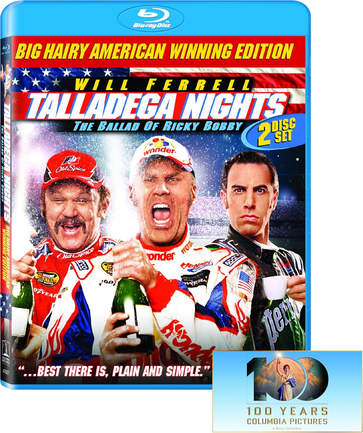 TALLADEGA NIGHTS: THE BALLAD OF RICKY BOBBY: Amazon.co.uk: DVD & Blu-ray