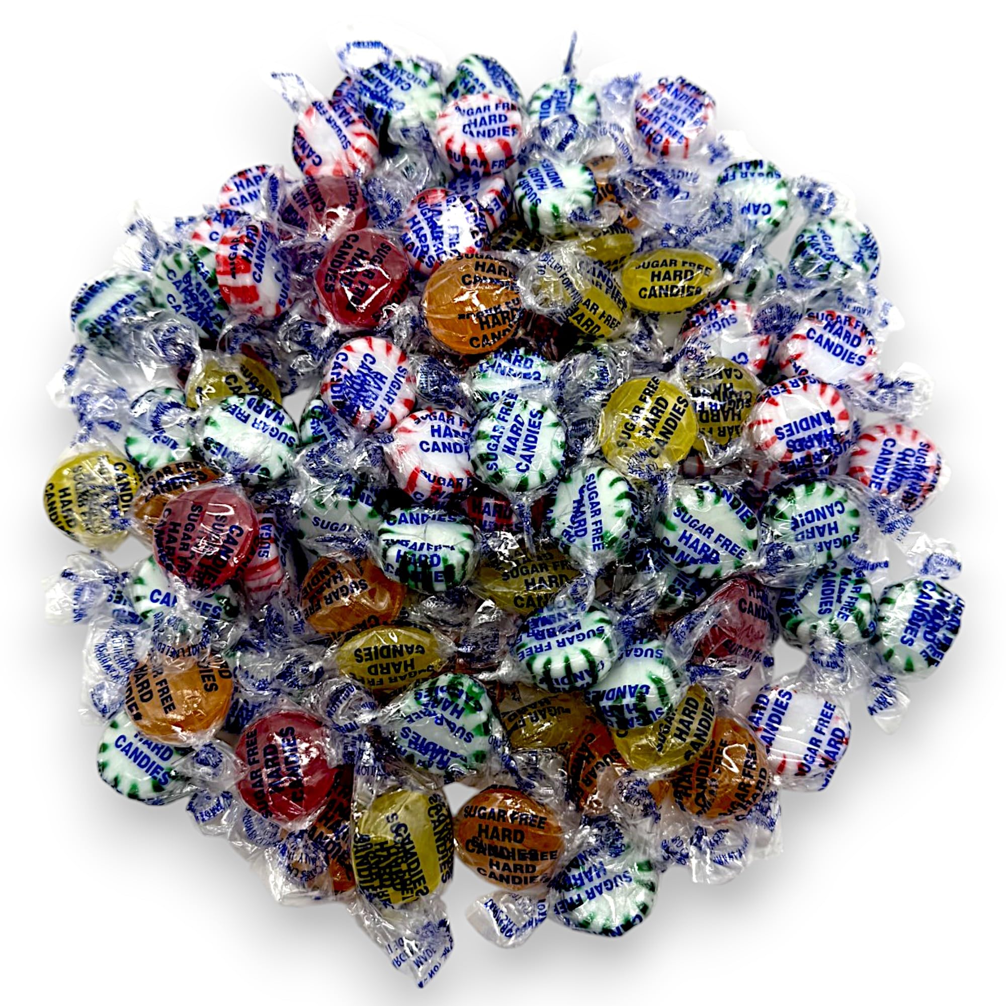 Amazon.com : Arcor Sugar Free Ultimate Variety Mixed Flavors Gourmet Hard Candy-Peppermint ...