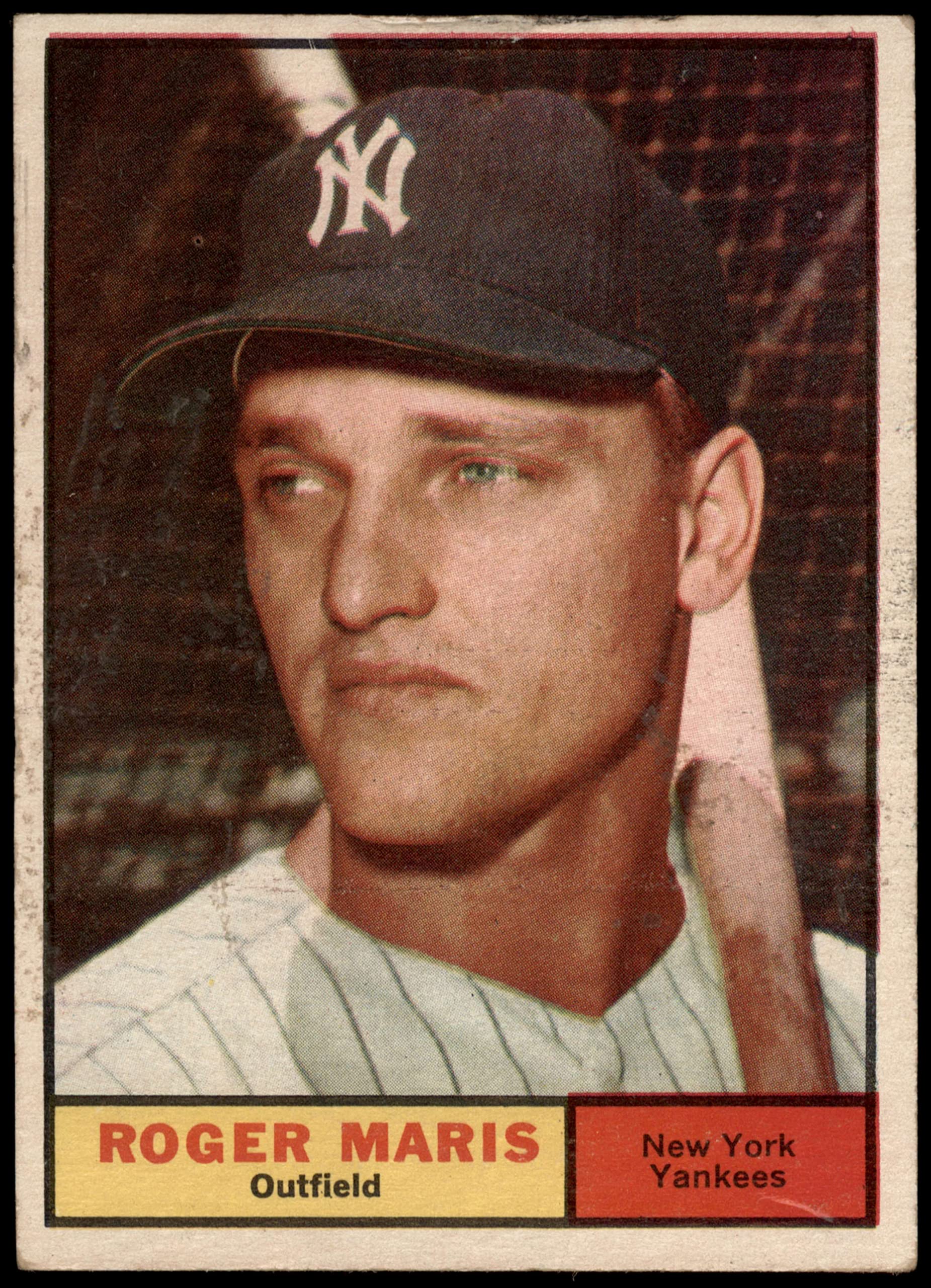 Roger Maris Baseball Card