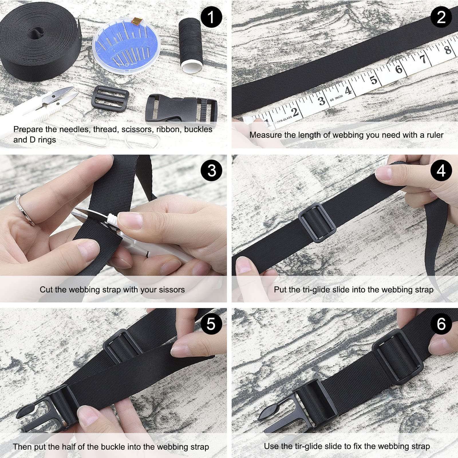 DIY Webbing Tutorial On A Budget, Part 1: Materials &, 45% OFF